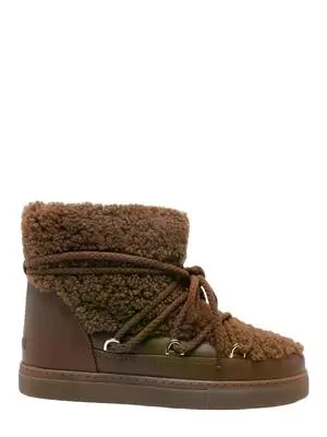 Inuikii Curly Ankle Boots - Brown