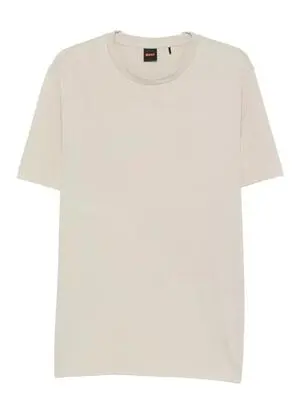 BOSS Logo-print T-shirt - Neutrals