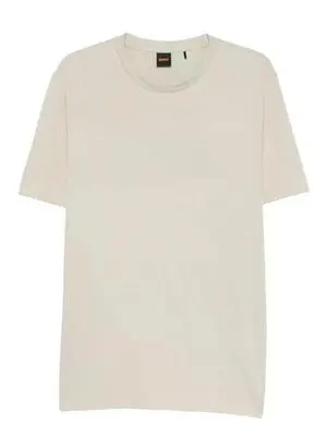 BOSS Logo-print T-shirt - Neutrals