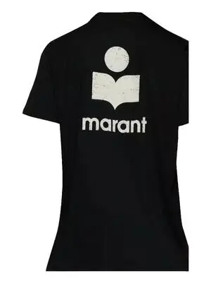 MARANT Zafferh Logo-print Cotton T-shirt - Black