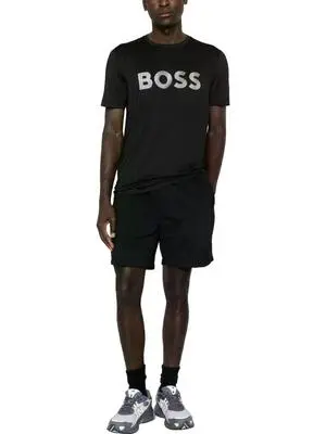 BOSS Logo-print T-shirt - Black