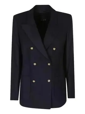 FAY Fay Double-Breasted Blazer With Peak Lapels