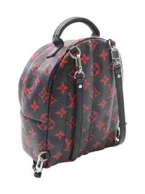 LOUIS VUITTON Louis Vuitton Mini Palm Springs Monogram Backpack Black