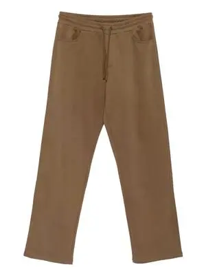 Karl Lagerfeld Drawstring-waist Track Pants - Brown