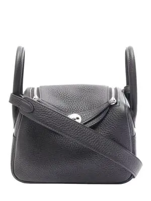 Hermès Hermès Mini Lindy Tote Bag Black