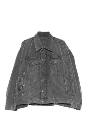 HAIKURE Corduroy Textured Jacket - Grey