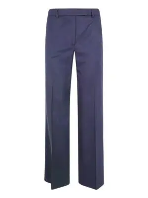 Seventy Pressed Crease Straight-leg Trousers - Blue