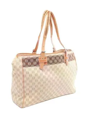 Loewe Anagram Canvas Tote Bag - Neutrals
