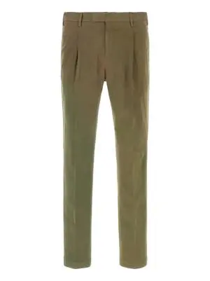 PT TORINO PT Torino Pleated Detail Trousers Brown