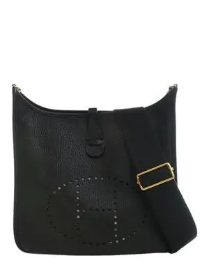 Hermès 2020 Clemence Evelyne Iii 29 Crossbody Bag Black