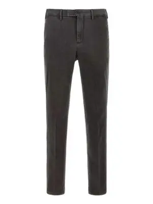 PT TORINO PT Torino Belt-Loop Washed Trousers Grey
