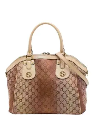 GUCCI Gucci GG Lurex Scarlett Satchel