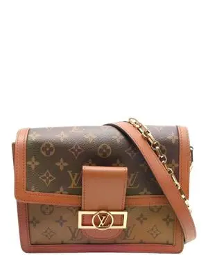 LOUIS VUITTON Dauphine Monogram Shoulder Bag - Brown