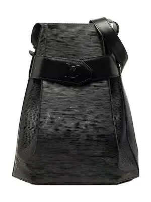 LOUIS VUITTON Epi Sac D Epaule Gm Bucket Bag - Black