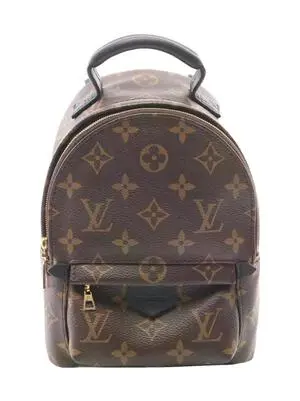 LOUIS VUITTON Mini Palm Springs Monogram Backpack - Brown