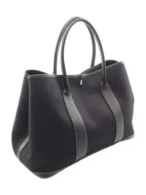 Hermès Hermès 2006 Garden Party PM Tote Bag Black