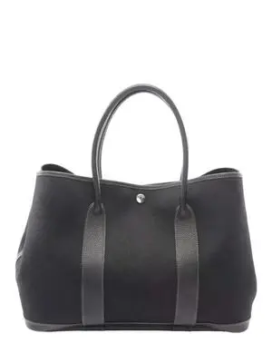 Hermès 2006 Garden Party Pm Tote Bag Black