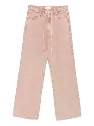 RAG & BONE Rag & Bone Drawstring Straight-Leg Jeans