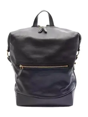 FERRAGAMO Leather Backpack - Black