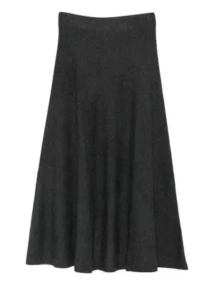 YERSE YERSE A-Line Knit Skirt