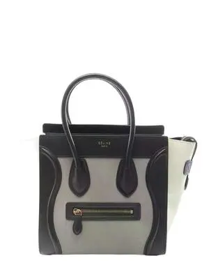 Celine Micro Luggage Tote Bag - Grey