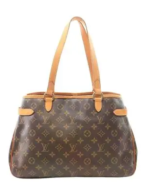 LOUIS VUITTON Monogram Canvas Batignolles Horizontal Tote Bag - Brown