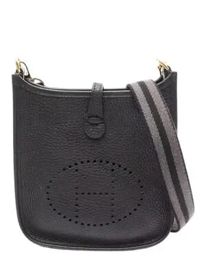 Hermès Hermès 2023 TPM Evelyn Amazon Crossbody Bag Black