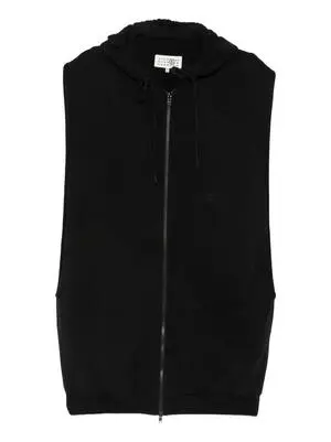 MAISON MARGIELA MM6 Maison Margiela Sleeveless Hooded Jacket
