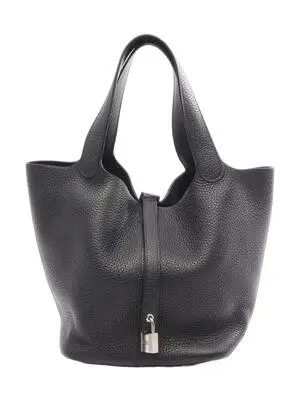 Hermès 2019 Mm Picotin Lock Tote Bag - Black