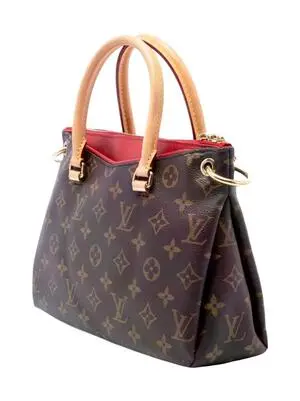 LOUIS VUITTON Louis Vuitton Monogram Pallas BB Satchel Brown