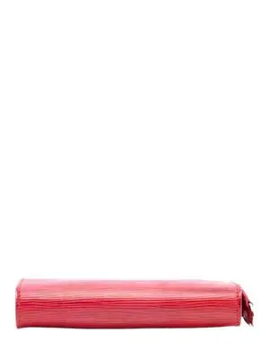 LOUIS VUITTON Epi Leather Pouch - Red