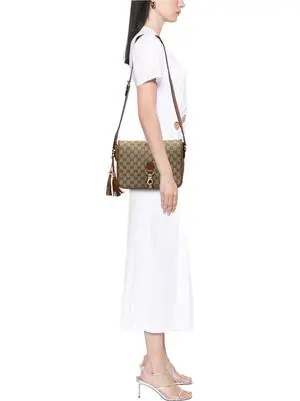 Gucci Gg Canvas Marrakech Crossbody Bag - Neutrals