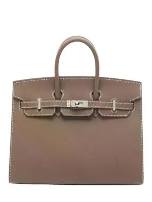 Hermès 2023 Birkin 25 Epsom Handbag - Brown