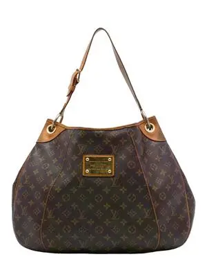 LOUIS VUITTON Monogram Galliera Gm Shoulder Bag - Brown