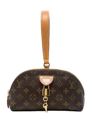 LOUIS VUITTON 2019 Monogram Moon Pochette Clutch Bag - Brown