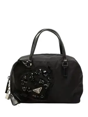 PRADA Prada 2000-2013 Tessuto Evening Heart Handbag