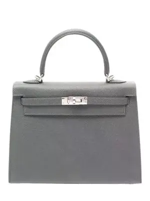 HERMÈS Hermès Kelly Leather Tote Bag