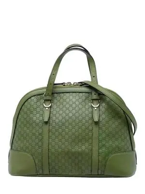 GUCCI Gucci Small Micro Guccissima Nice Dome Satchel