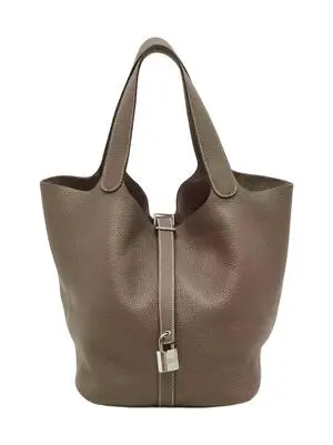 Hermès Hermès 26 Picotin Lock Handbag Grey