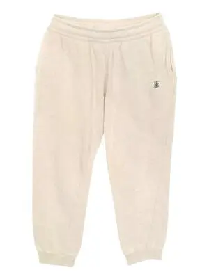 Burberry 2010s Tb Logo Track Pants - Neutrals