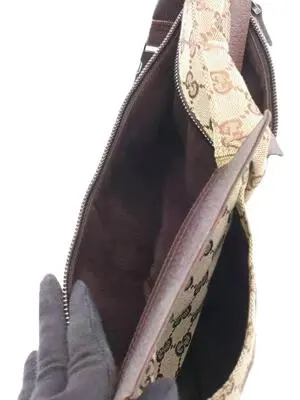 Gucci Gucci 2000s GG-Patterned Belt Bag Neutrals
