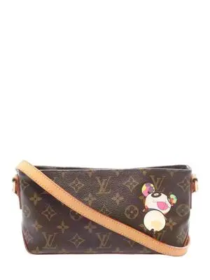 LOUIS VUITTON 2004 Monogram Panda Trotteur Shoulder Bag