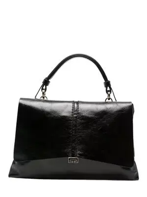 LORISTELLA Kendal Leather Tote Bag - Black