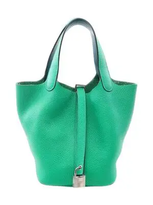 Hermès Hermès Picotin Lock Tote Bag Green