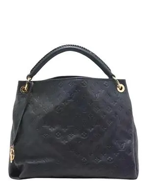 LOUIS VUITTON Louis Vuitton Artsy MM Hobo Bag Black