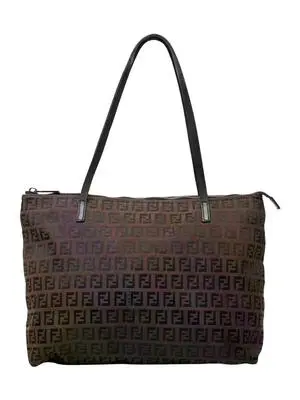 FENDI Fendi Zucchino Canvas Tote Bag