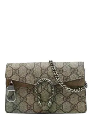 Gucci 2016-2026 Mini Gg Supreme Dionysus Crossbody Bag - Neutrals