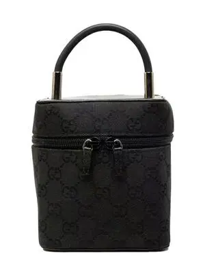 GUCCI Gucci Monogram Canvas Vanity Bag