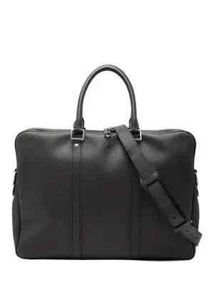 LOUIS VUITTON Taiga Porte Documents Voyage Pm Briefcase - Black