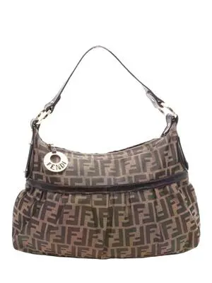 FENDI Fendi Zucca Monogram Shoulder Bag